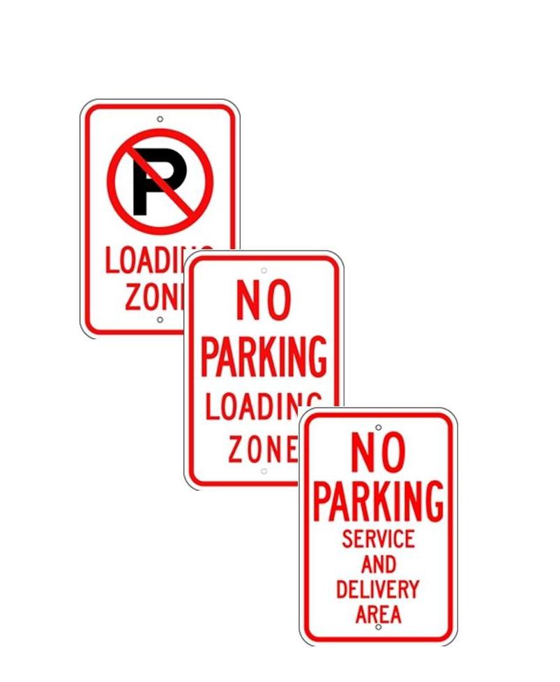 No Parking Loading Zone Sign | the groundUP stores