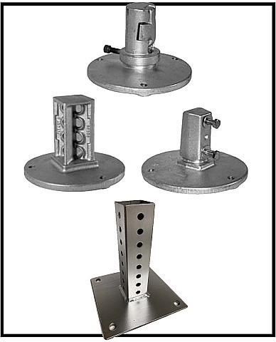 Mounted and Freestanding Post Bases